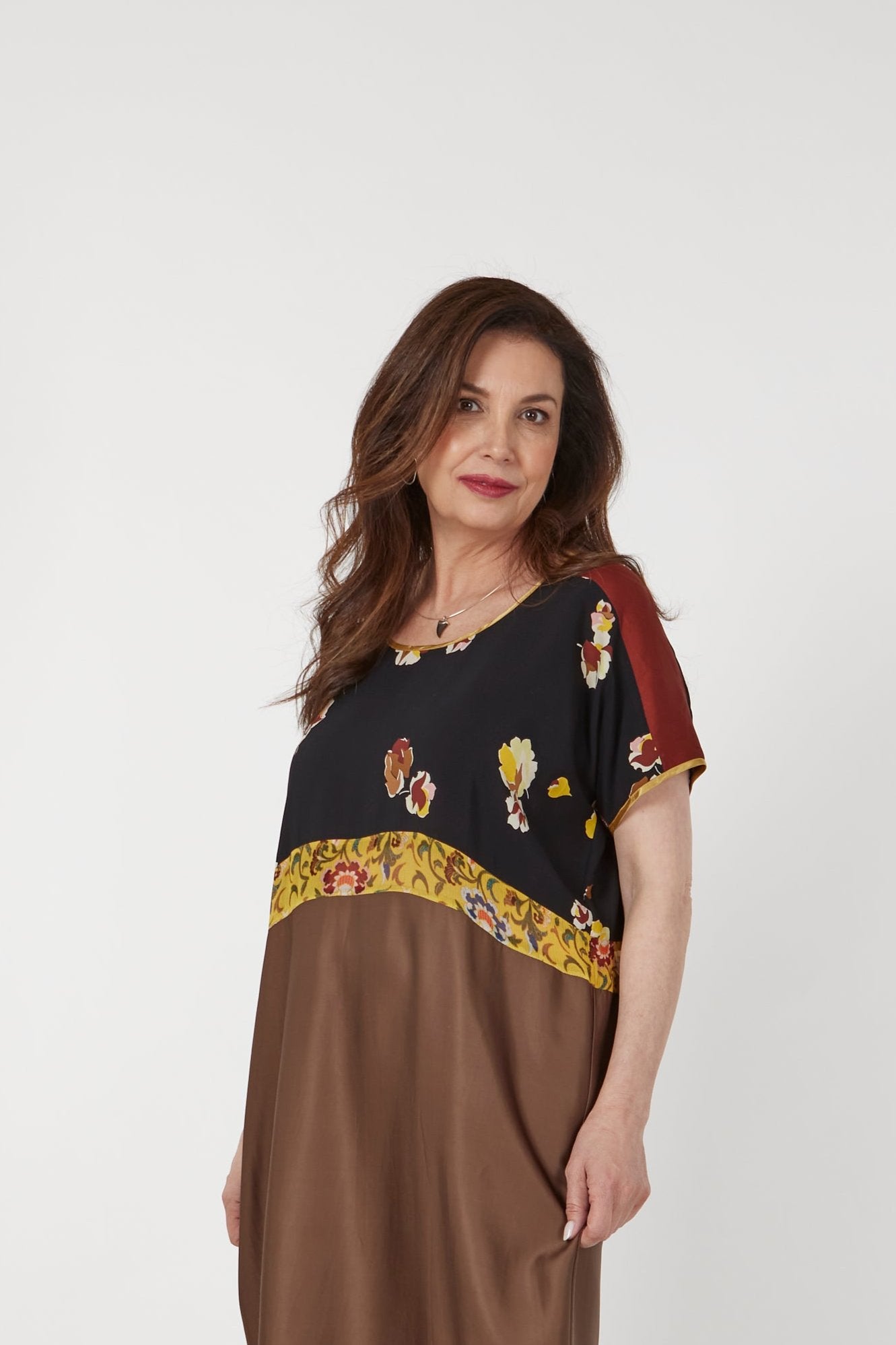 Juna Strip Dress – Moa Grey Lynn